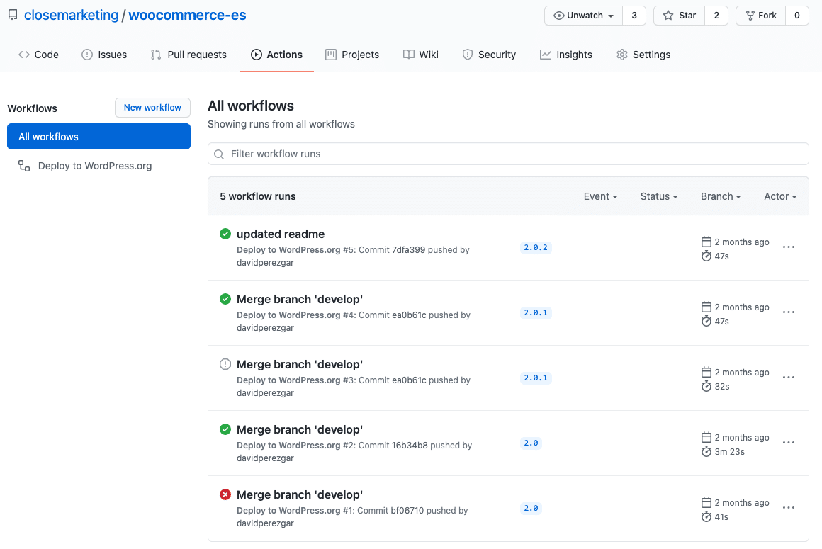 Publish WordPress Plugin from GitHub to Official Repository